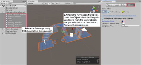 构建导航网格 Unity 手册