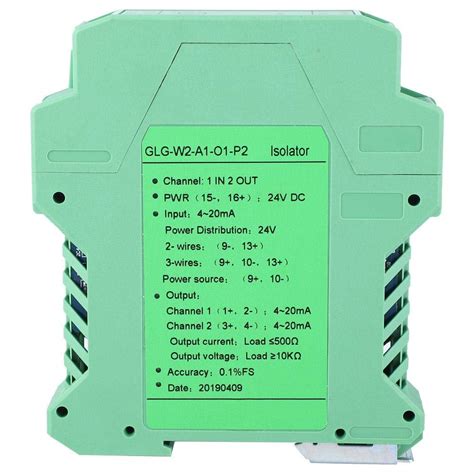 Current Signal Isolator DC V Signal Conditioner Current Signal Isolator Transmitter MA
