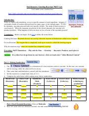 Kevin Hernandez Limiting Reactant Stoichimetry PhET Lab Pdf Stoichiometry Limiting Reactant