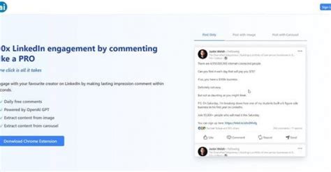 Linkedin Comment Ai Info Pricing And Guides Ai Tool Guru