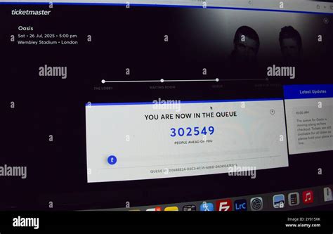 The Ticketmaster UK Site Shows Over 300 000 People Waiting In The