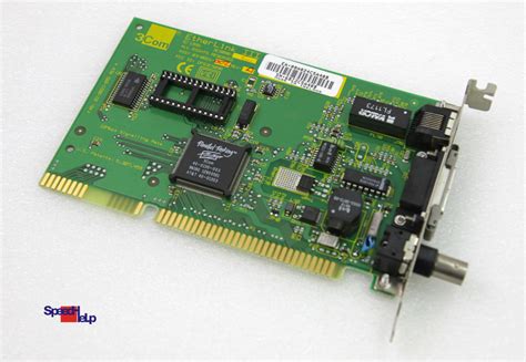 3com Isa Etherlink Iii 3c509b C 0021 002 A Bnc Network Card Ethernet