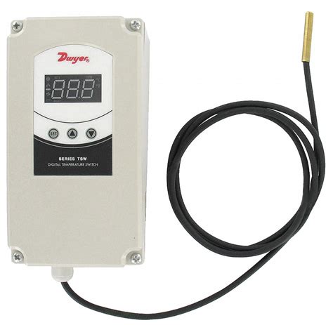 DWYER TSW Thermistor Temperature Controller TP TSW Grainger