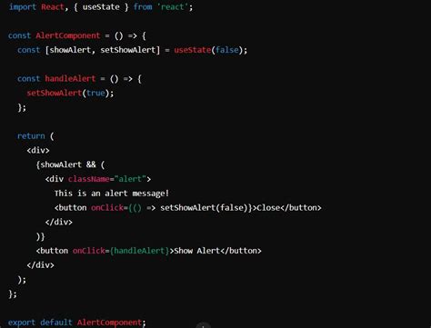 How To Create Alerts In React Js Muneeb Zia Posted On The Topic