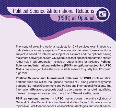 [pdf] Upsc Political Science And International Relations Optional Syllabus For Ias Mains 2023