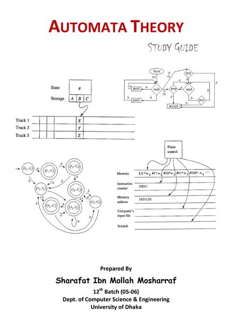 Automata Study Guide Course Content Summary AUTOMATA THEORY Studocu