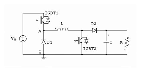 non inverting buck boost converter download scientific diagram