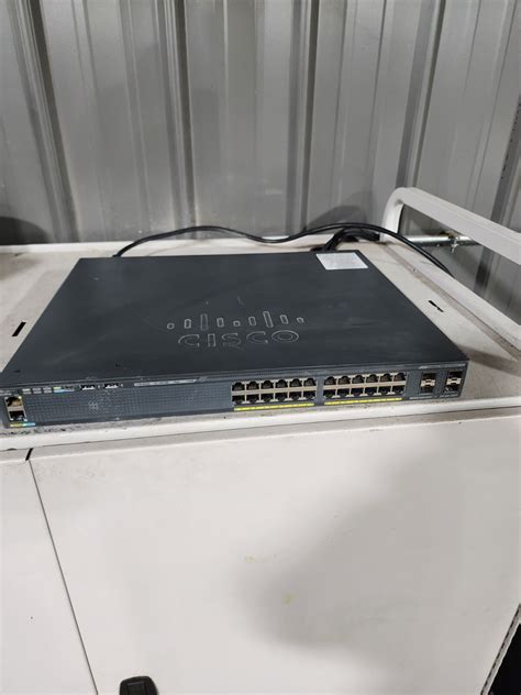 CISCO Catalyst X WS C X PS L Port Poe Gigabit Switch For Sale