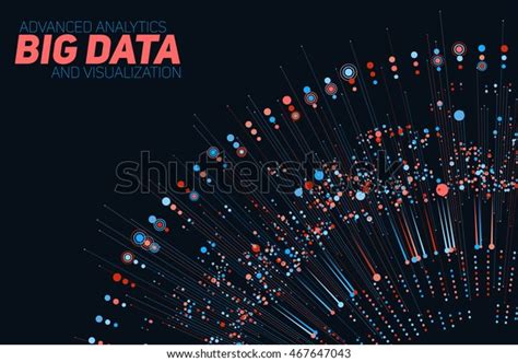 Big Data Visualization Futuristic Infographic Information Stock Vector Royalty Free 467647043