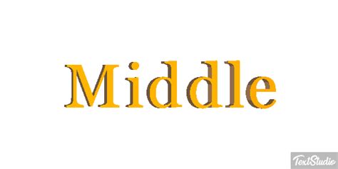 Middle Word Animated  Logo Designs
