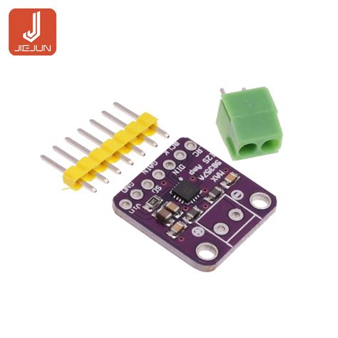 Max98357 I2s 3w บอร์ดโมดูลขยายเสียงสเตอริโอ 33v 5v D Breakout