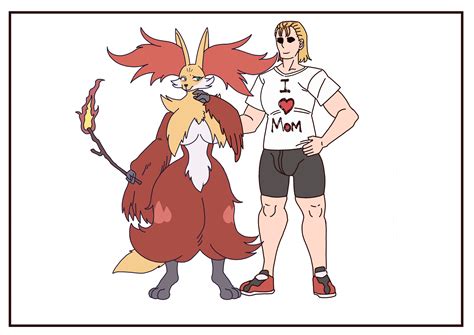 Delphox Pokemon Drawn By Simonbutt Danbooru
