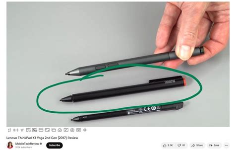 Lenovo Active Pen 1 Lenovo Pen Stylus Dell HP 2 In 1 Laptop Apple Pencil Computers Tech