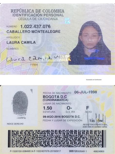 Cedula Laura Caballero Pdf