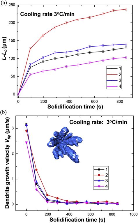 A Relative Dendrite Arm Length Evolution During Solidification And
