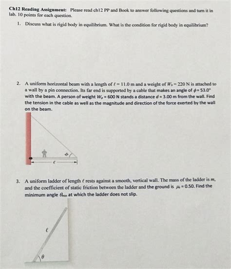 Solved Ch12 Reading Assignment Please Read Ch12 Pp And Book
