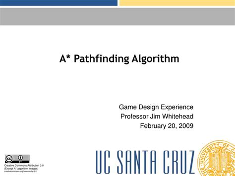 Ppt A Pathfinding Algorithm Powerpoint Presentation Free Download