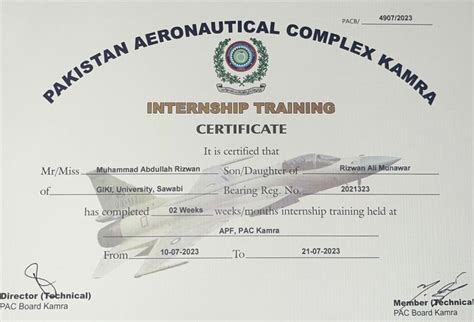 Abdullah Rizwan On Linkedin I Am Happy To Share That I Have Completed My Internship At Pakistan