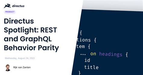 Directus Spotlight Rest And Graphql Behavior Parity