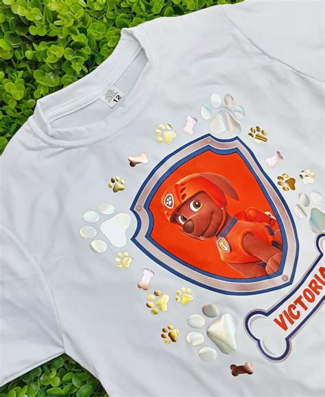 Camisa Personalizada Zuma De Paw Patrol Variedades Mk Comayagua