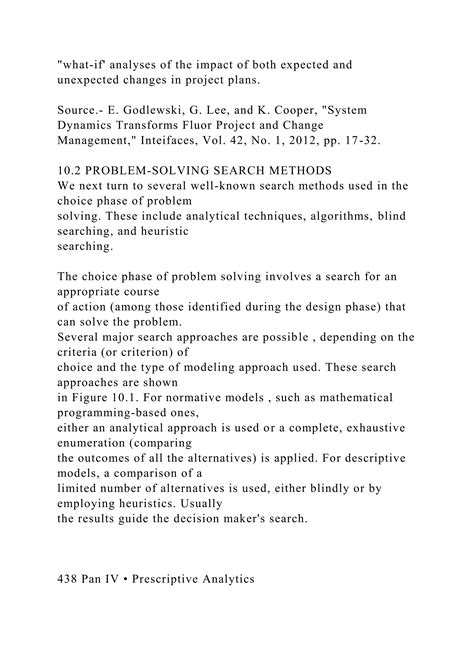 Chapter Modeling And Analysis Heuristic Search Methods Docx