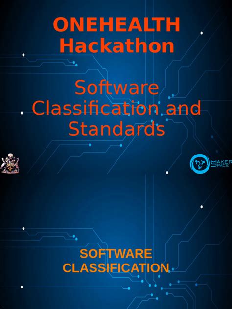 Software Classification And Standards Ppt Aug 2020 Pdf Software