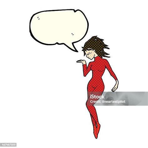 말풍선이 있는 향후 공간을 가진 여자 말풍선을 2015년에 대한 스톡 벡터 아트 및 기타 이미지 2015년 귀여운 그리기 Istock