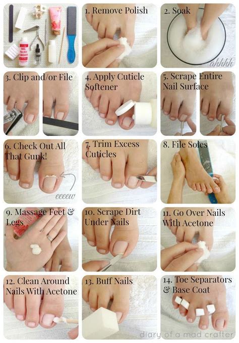 Diy Basic Pedicure Artofit
