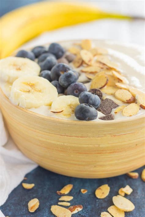Banana Smoothie Bowl Recipe Easy And Healthy Pumpkin N Spice