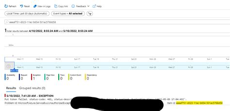 Get Exception Details From Azure Monitor Workbook That Deals With Multiple App Insight Instances