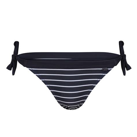 Womensladies Flavia String Striped Bikini Bottoms Navywhite Regatta