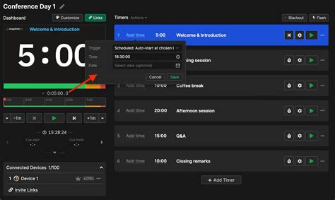 free shareable countdown timer for presentations and events