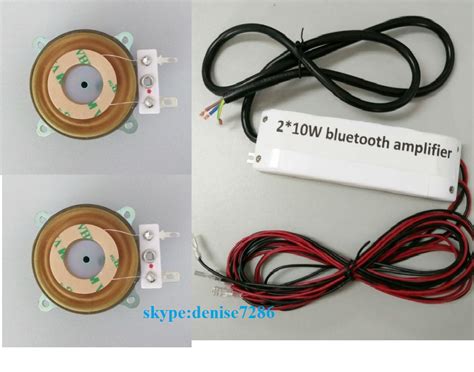 Bluetooth Stereo Amplifier Kits Compact Amplifier For Flat Art Speaker Flat Art Speaker Exciter