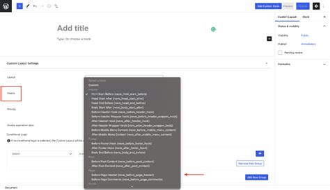 How To Create A Page Header For Posts Using The Custom Layouts Module ThemeIsle Docs