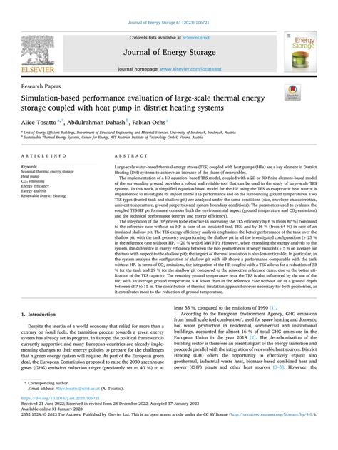 Pdf Simulation Based Performance Evaluation Of Large Scale Thermal