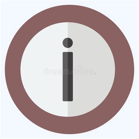 Icon About Suitable For Mobile Apps Symbol Flat Style Simple Design Editable Design Template