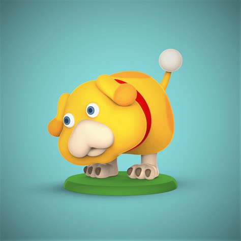 Oatchi Standing Pikmin 4 3d Model By Chelscct Chelseycreatesthings On Thangs