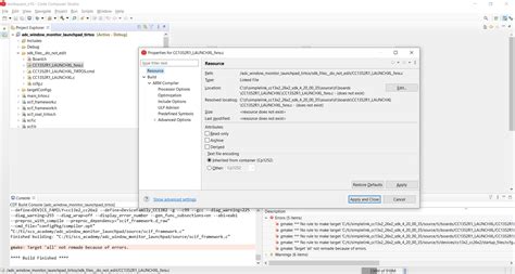 Ccs Lpstk Cc R Gmake Error When Importing Project From Sensor Controller Studio Scs Code