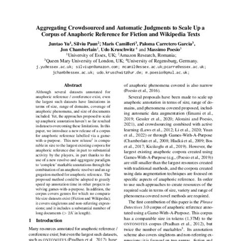 Aggregating Crowdsourced And Automatic Judgments To Scale Up A Corpus