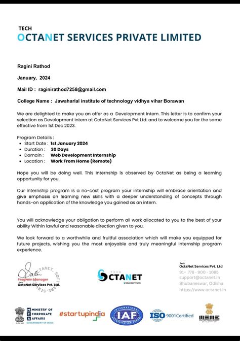 Octanetinternship Octanet Webdevelopmentinternship Beginning