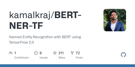 Github Kamalkraj Bert Ner Tf Named Entity Recognition With Bert Using Tensorflow