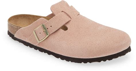 Birkenstock Boston Clog In Pink Lyst