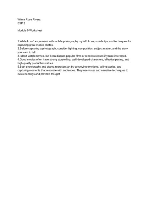 Module 5 Worksheet Pdf Social Science