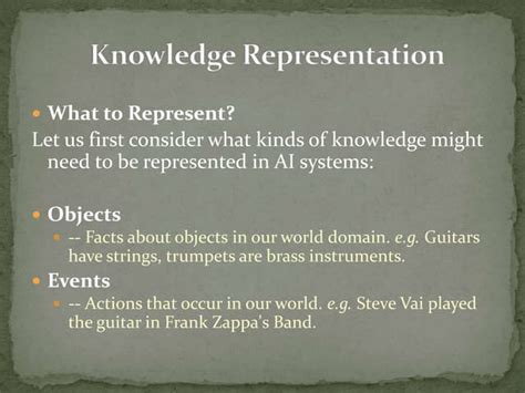 knowledge representation in ai pptx programming languages computing