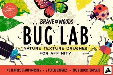 Bug Lab Nature Texture Brushes For Affinity Designer Retrosupply Co
