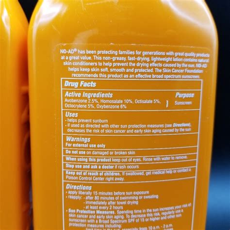 No Ad Skincare 2 Noad Suncare 5 Spf Sport Sunscreen Lotion Poshmark