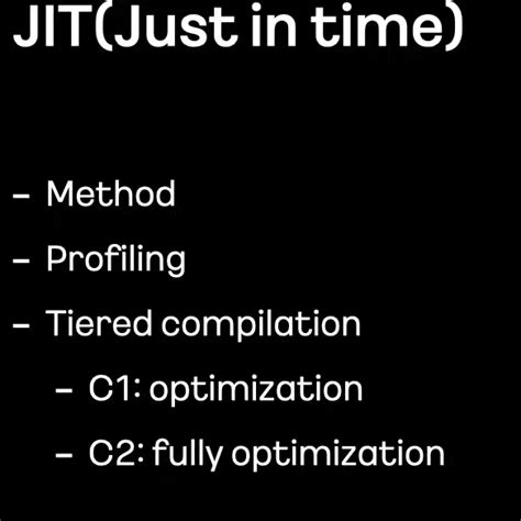 Jit Compiler Jvm Warm Up