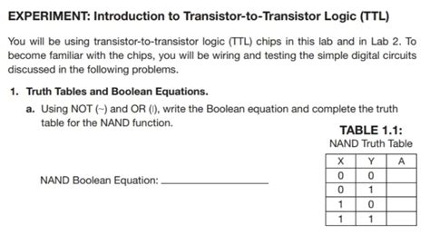Solved EXPERIMENT Introduction To Transistor To Transistor Chegg