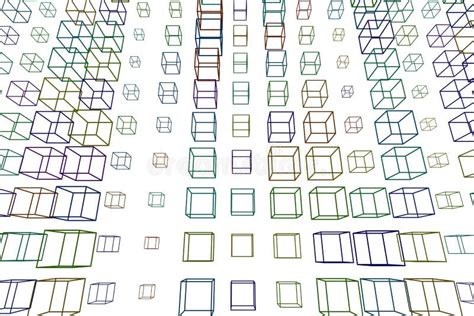 Abstract Background With Shape Of Square Rectangle Pattern Mosaic Style Effect And Canvas