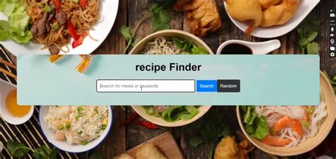 Video Sayli Attarde On Linkedin Webdevelopment Javascript Frontend Recipefinder